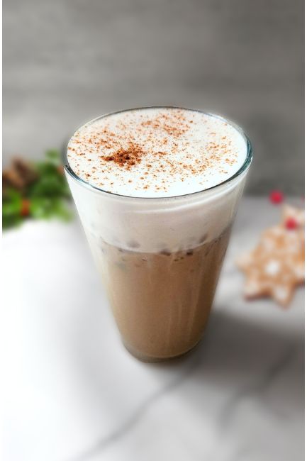 Iced Gingerbread Oatmilk Chai Starbucks Copycat - Simple Recipes and ...